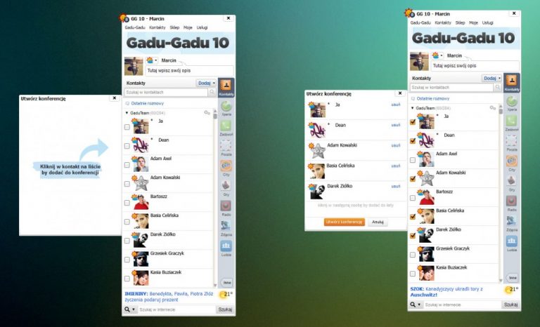 GG.pl w Gadu-Gadu / nowa wersja GG10 | Biuro prasowe GG